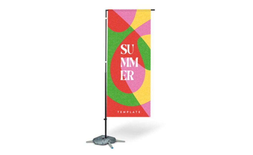 Nuevas banderolas publicitarias rectangulares - Blog Jumboprinters
